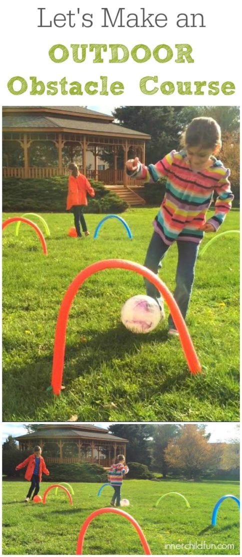 How to Make an Outdoor Obstacle Course - Inner Child Fun
