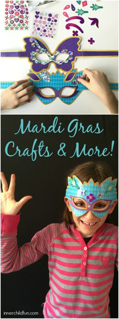 Mardi Gras Crafts and Activities - Inner Child Fun