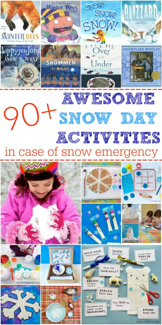 Snow Books, Crafts, and Activities - Inner Child Fun