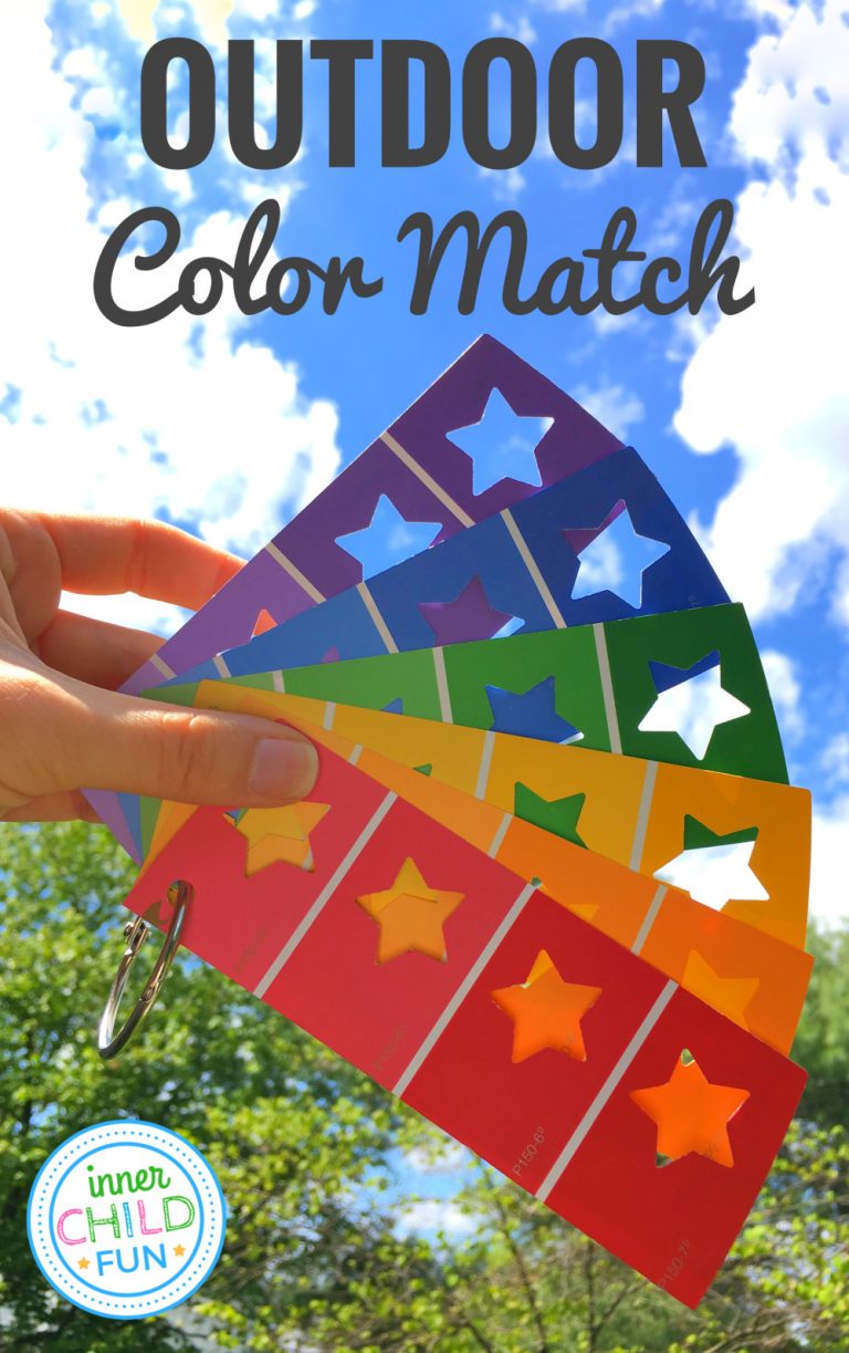 Outdoor Color Match Activity - Inner Child Fun
