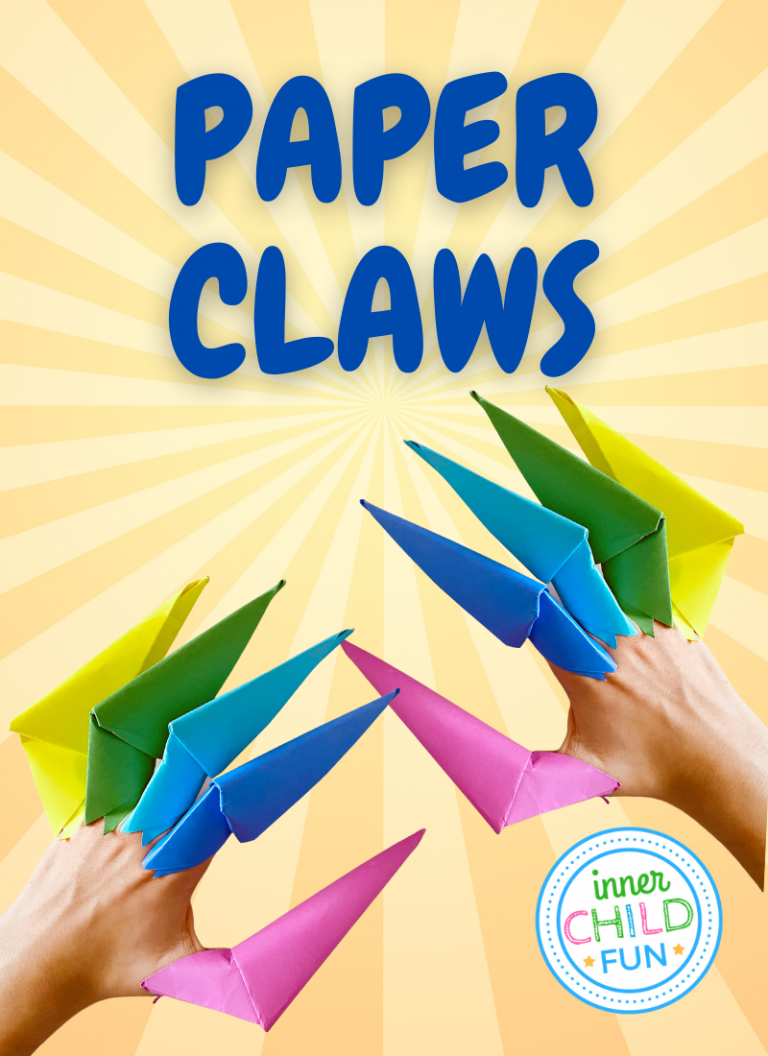 How to Make Paper Claws - Inner Child Fun